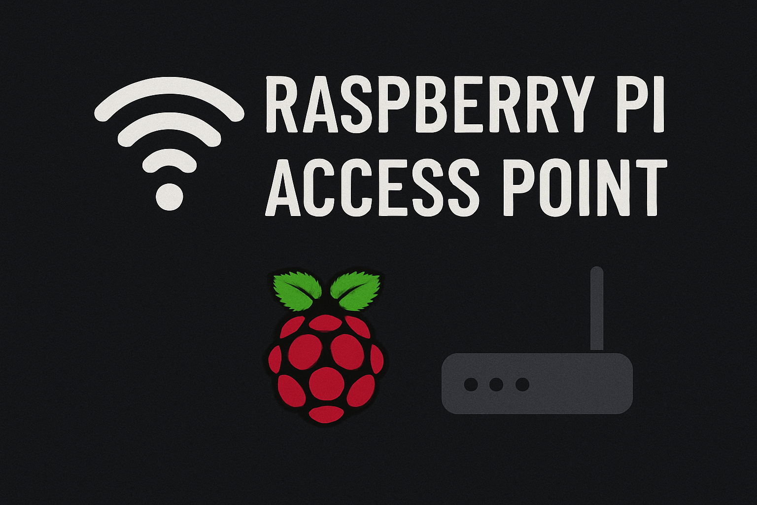 Raspberry Pi Accesspoint · Vivek's Tech Blog